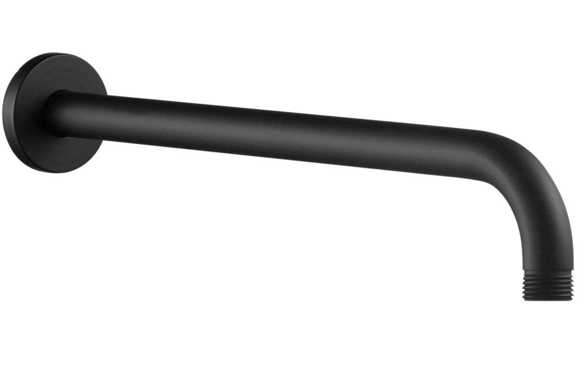 Shower Arm - Matt Black | Shower Products from PJTC