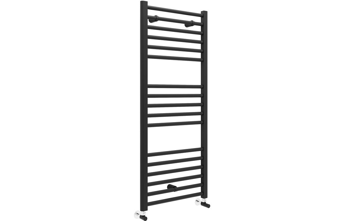 Grada Straight 30mm Ladder Radiator (500x1200x30mm) - Matt Black ...