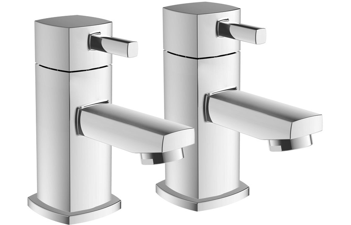 Toulon Basin Taps - Chrome | Bathroom from PJTC