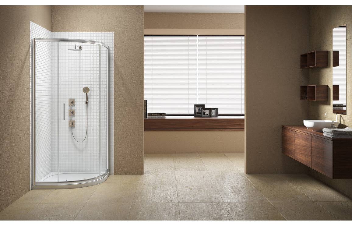 Merlyn Vivid Sublime 900mm 1 Door Quadrant | Bathroom from PJTC